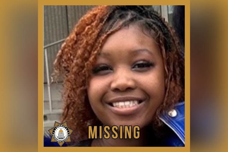 Missing Teen Alert as Sacramento County Sheriff Seeks Public's Help to