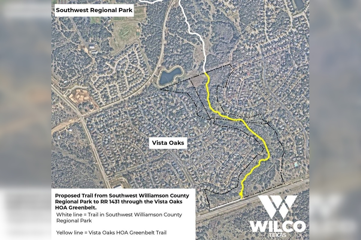 New Trail to Connect Leander to Round Rock as Williamson County