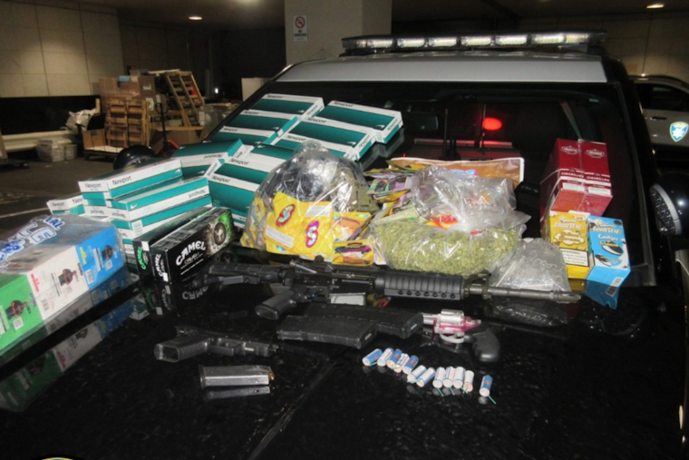 Oakland Police Seize Firearms and Illicit Goods from Local Smoke Shop