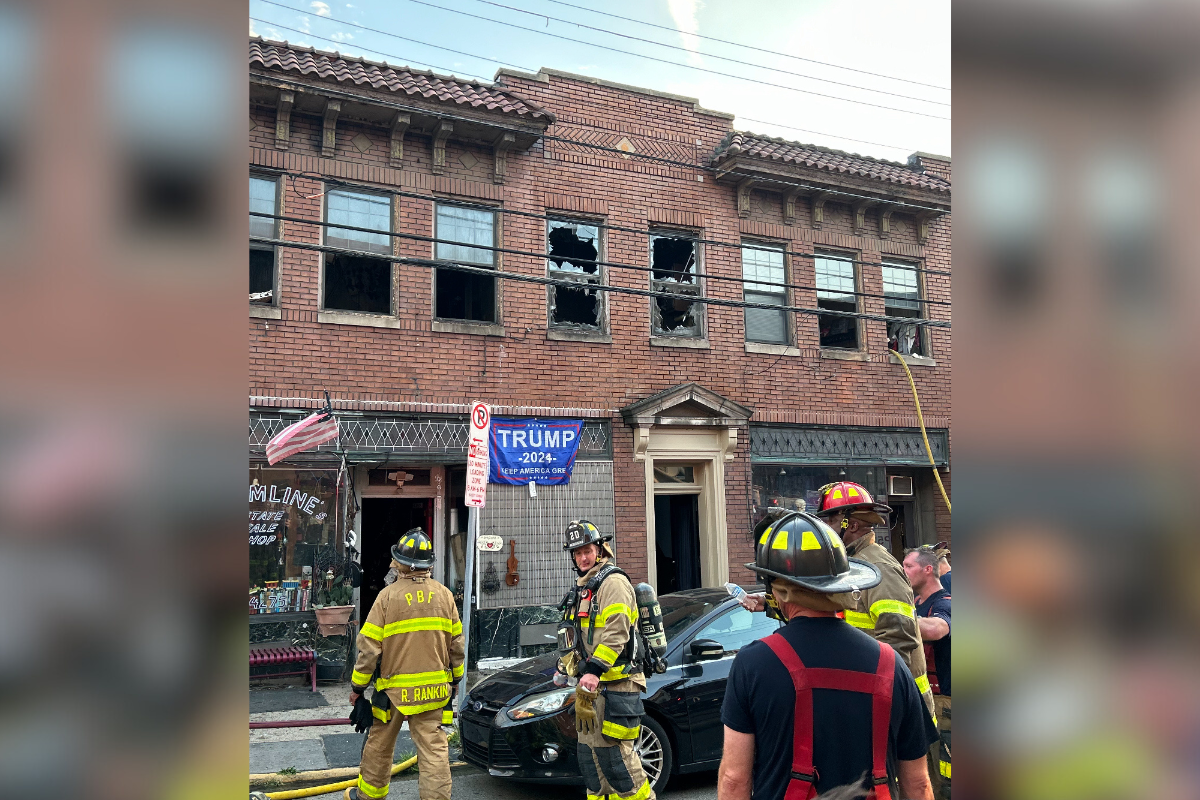 Pittsburgh Firefighters Hospitalized, Man Rescued Amid 2-Alarm Fire in