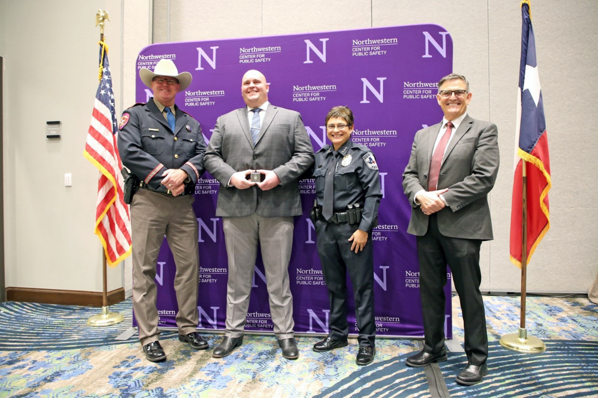 Plano Police Department's Lt. Matthews Completes Elite Northwestern