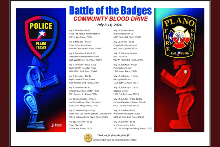 Plano Rallies Behind Law Enforcement and Firefighters in "Battle of