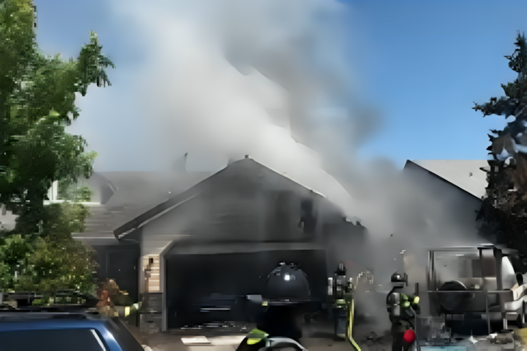 Rapid Response by Santa Rosa Firefighters Confines Blaze to Garage,