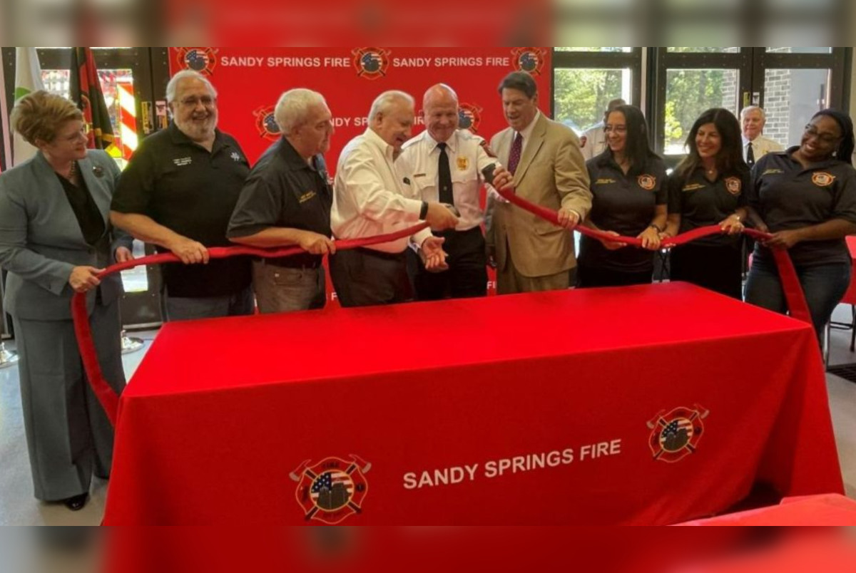 Sandy Springs Celebrates Launch of Innovative Fire Station 5 to