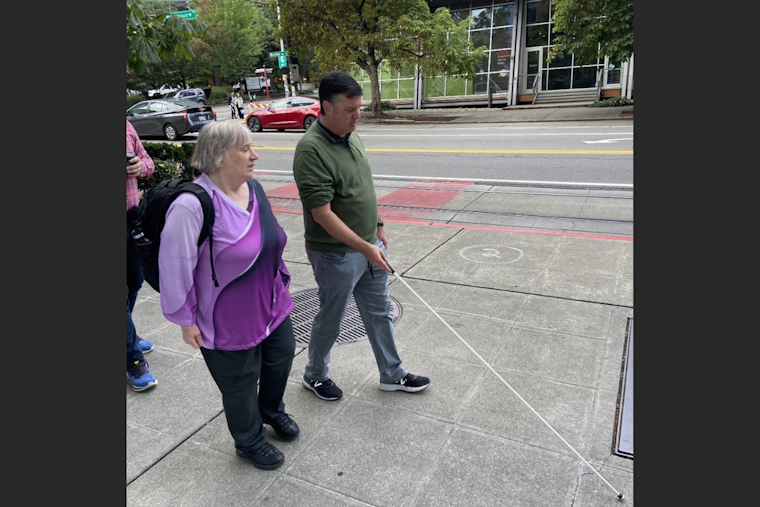 Seattle Pilots Innovative Tactile Walking Surface Indicators to