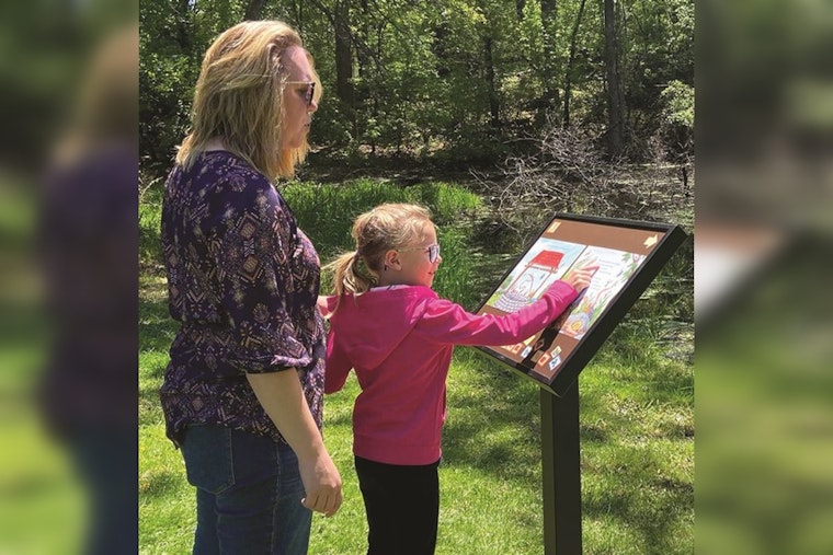 Seguin Unveils First StoryWalk® Along Walnut Springs Trail Enhancing