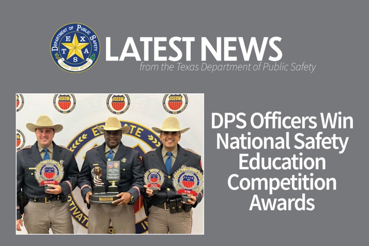 Texas DPS Sergeants Claim Top Honors at National Public Safety