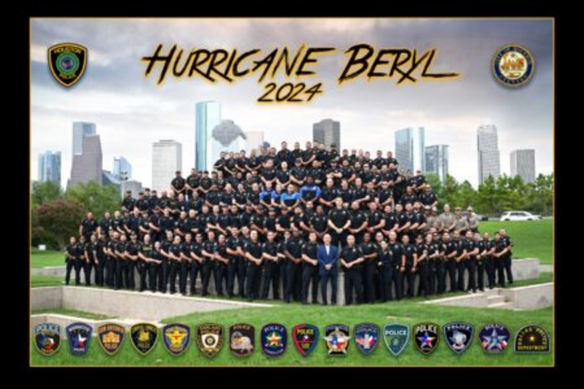Texas Police Departments Rally to Support Houston Post-Hurricane