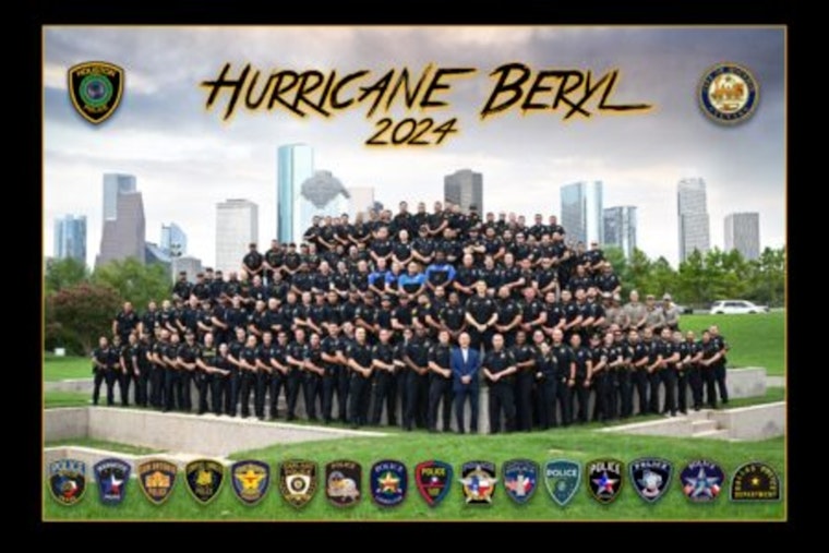 Texas Police Departments Rally to Support Houston Post-Hurricane