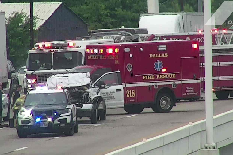 Traffic Resumes on I-30 in Dallas After Accident Near Trinity River