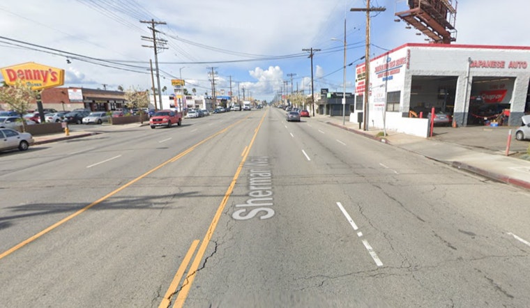 Two Men Hospitalized Following Fiery Chain Reaction Crash On Sherman