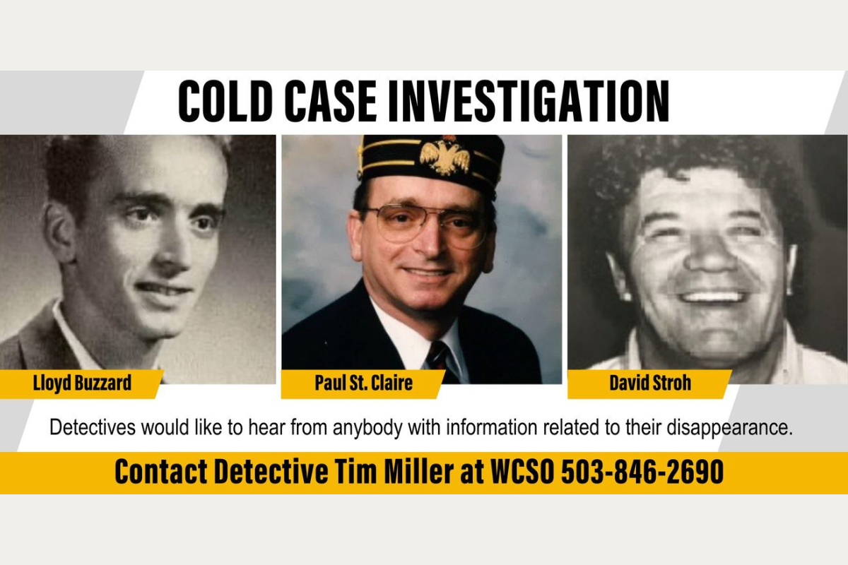 Washington County Cold Case Detectives Link 1996 Missing Person Case