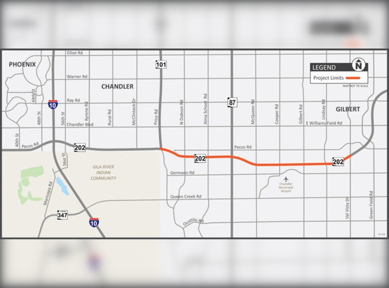 ADOT Announces Start of $200 Million Loop 202 Expansion in Phoenix