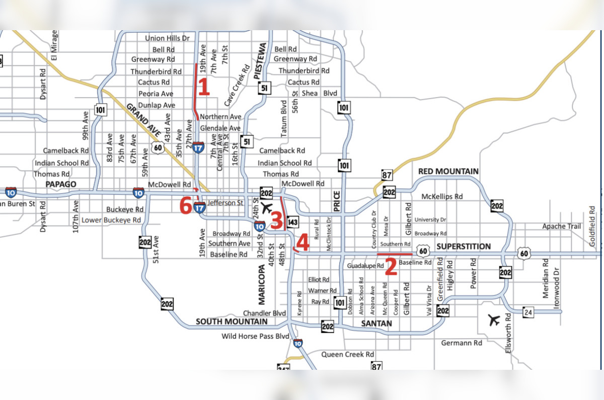 ADOT Opens New Collector-Distributor Road on Monday, Big Changes for