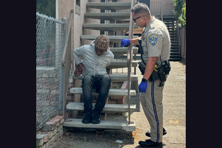Armed Suspect Apprehended After Striking Deputy S Vehicle And Leading