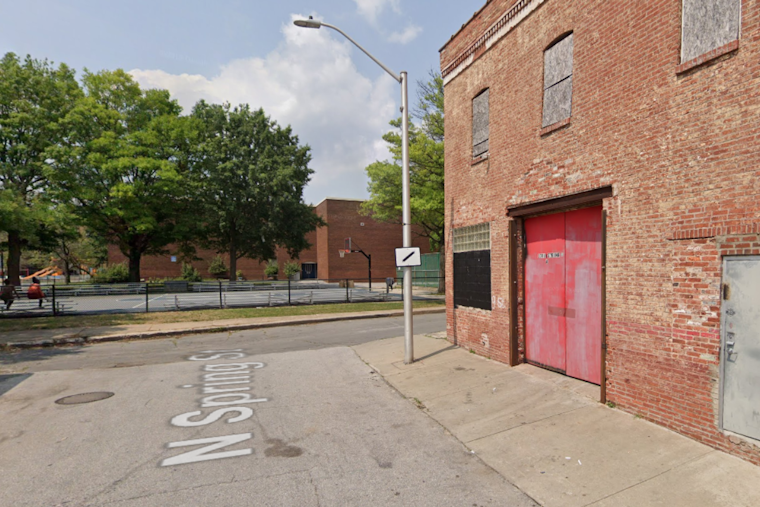 Baltimore Warehouse Engulfed in Flames Next to Recent Mass Shooting