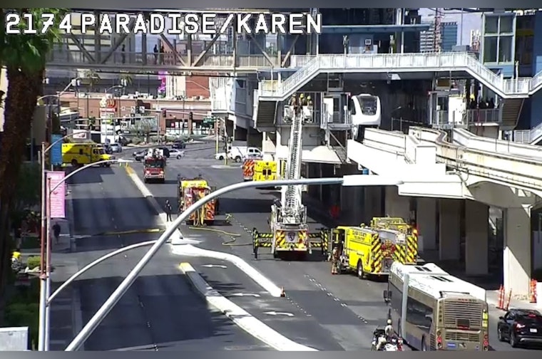 Electrical Failure Sparks Fire on Las Vegas Monorail, No Injuries