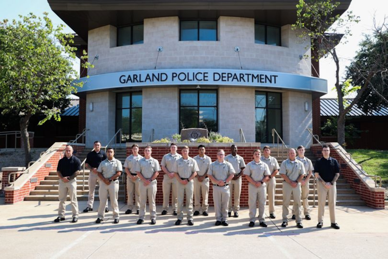 Garland Police Academy Class 72 Embarks on Journey to Serve the