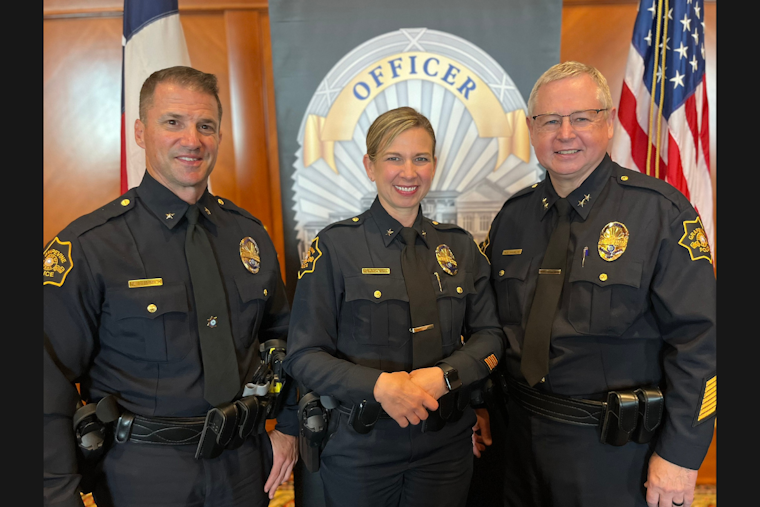 Grapevine Police Department Celebrates Historic Dual Promotion of