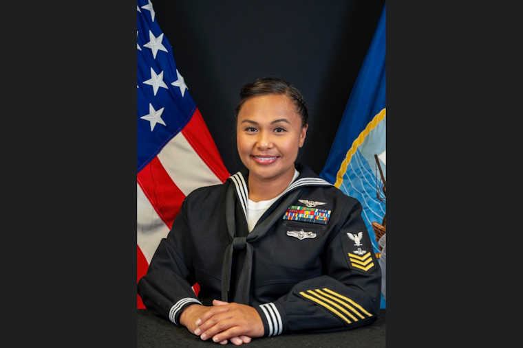 Guam Native AC1 Jolyn San Nicolas Honored as Sailor of the Quarter at