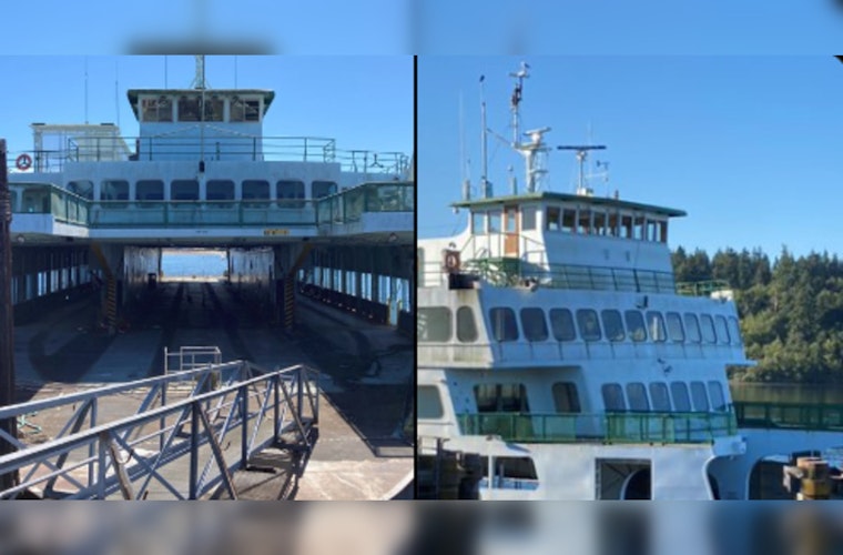 Historic Washington State Ferries 'Elwha' and 'Klahowya' Set Sail for