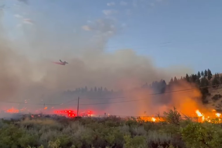 Interstate 80 Reopens Near California-Nevada Border as Gold Ranch Fire