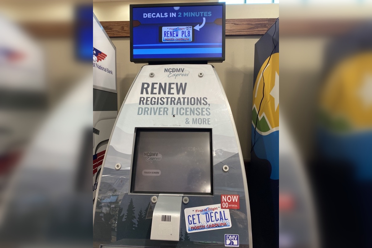 NCDMV Expands Self-Service Kiosk Program to Harris Teeter Stores in