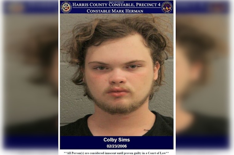 North Houston Pursuit Ends in Arrest: Colby Sims Charged with Felony