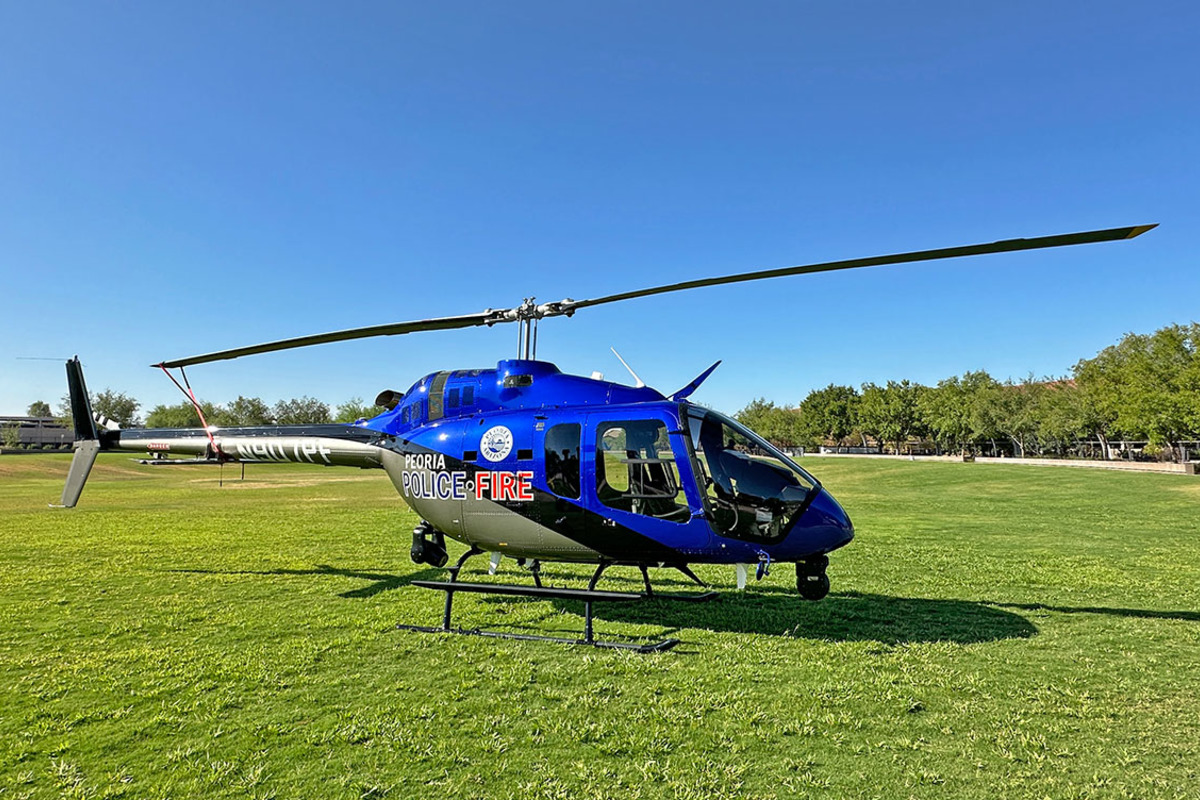 Peoria Launches New Bell 505 Helicopter to Enhance Public Safety in