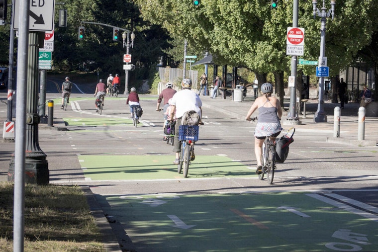 Portland Commits to Safer Cycling as Concrete Barriers to Replace