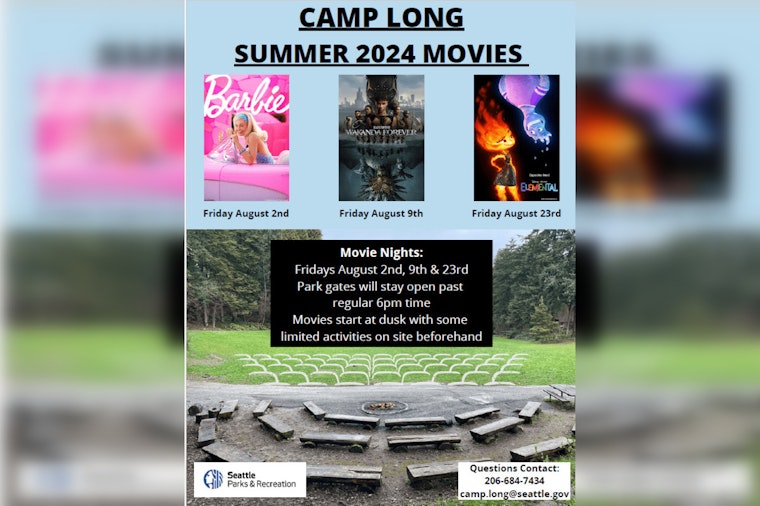 Seattle's Camp Long Unveils Free Outdoor Movie Series for August