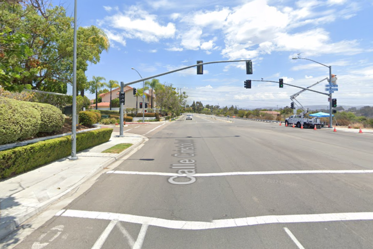 Speeding Driver Suffers Serious Injuries After Striking Median in Mira
