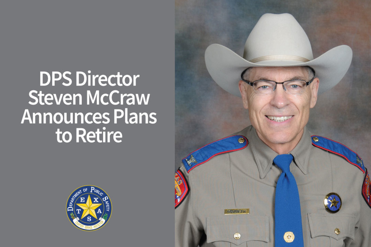 Texas DPS Director Steve McCraw Announces Retirement Following 15-Year