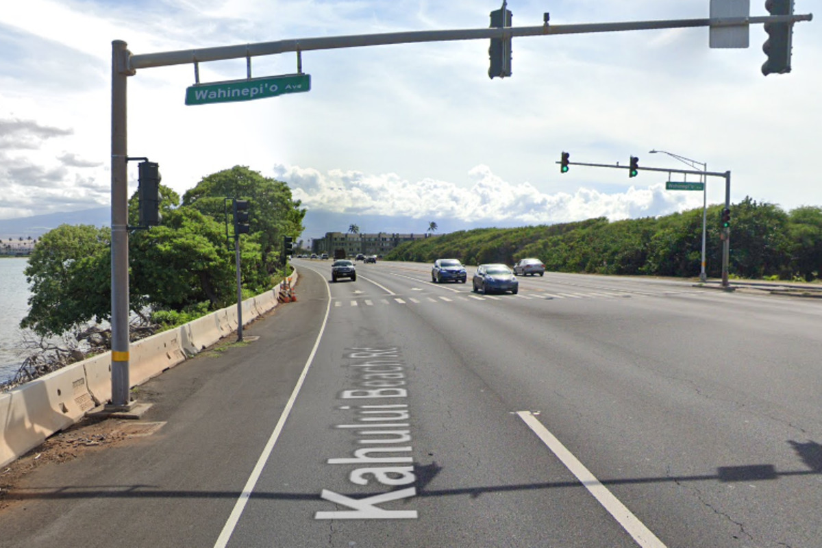 Traffic Alert, Partial Road Closure on Kahului Beach Road for Roadway