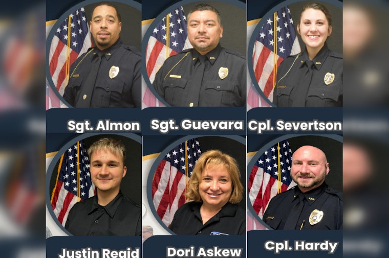 Acworth Police Department Honors New Hires and Promotions in