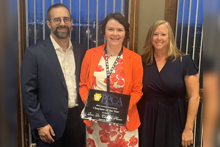 Allegheny County Jail Chaplain Honored by PPCA as County Correctional