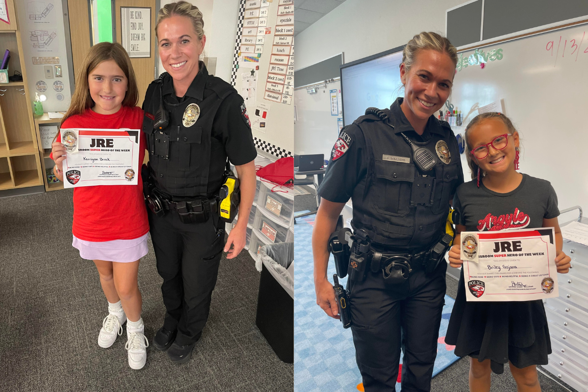 Argyle ISD Police Department Strengthens Bonds with Classroom Hero