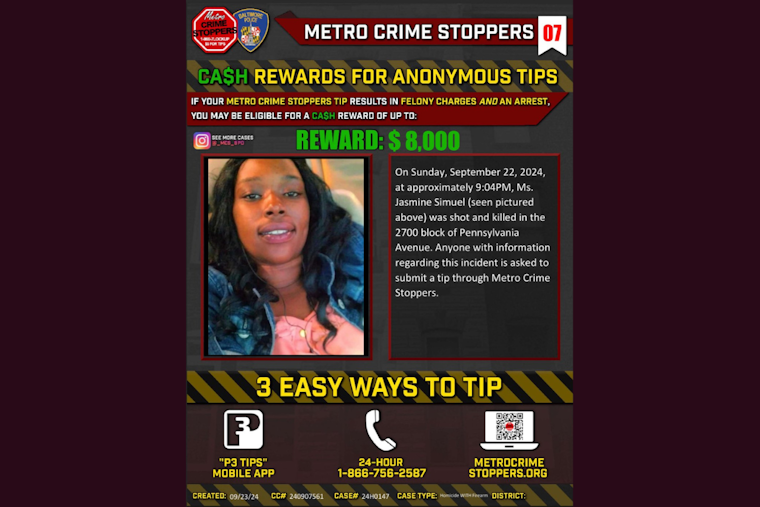 Baltimore Police Seek Public Help to Solve the Murder of 33-Year-Old