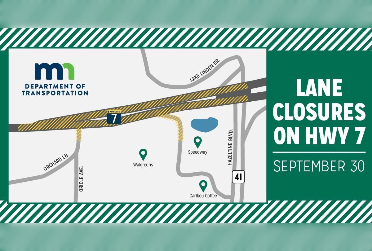 Chanhassen Alert: Scheduled Repaving to Disrupt HWY 7 and HWY 41