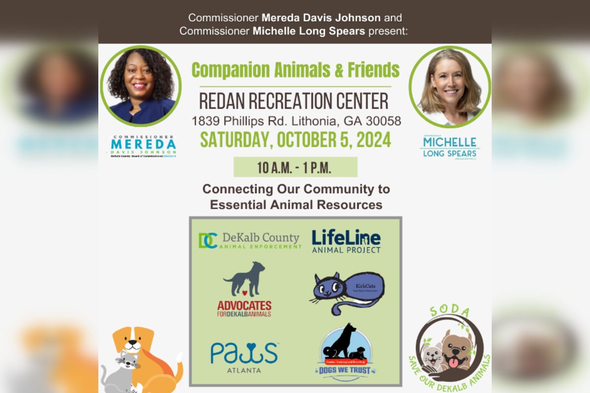 DeKalb County Hosts Free Pet Care Event: Vaccines, Microchipping, and