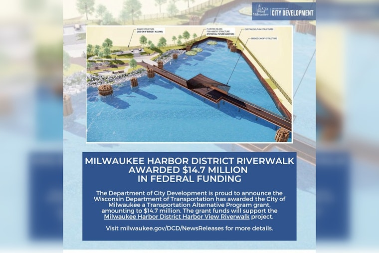 $14.7 Million Federal Grant Catapults Milwaukee’s Harbor View