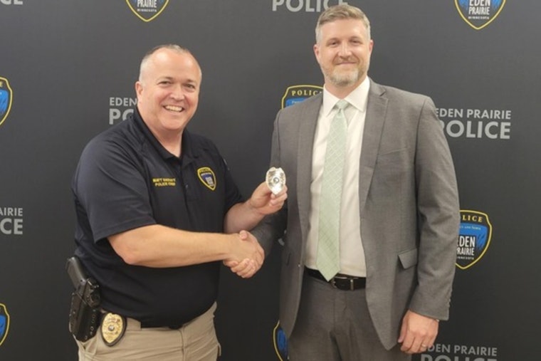 Eden Prairie Welcomes New Officer with a Melodic Twist, Phil Morgan