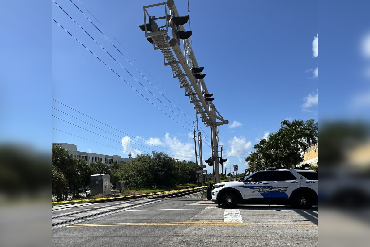 Fatal Collision, Pedestrian Struck by Brightline Train in Delray Beach