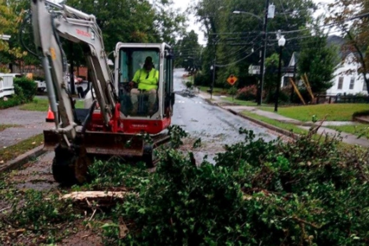 Fayetteville Clears Streets in Swift Response to Hurricane Helene,