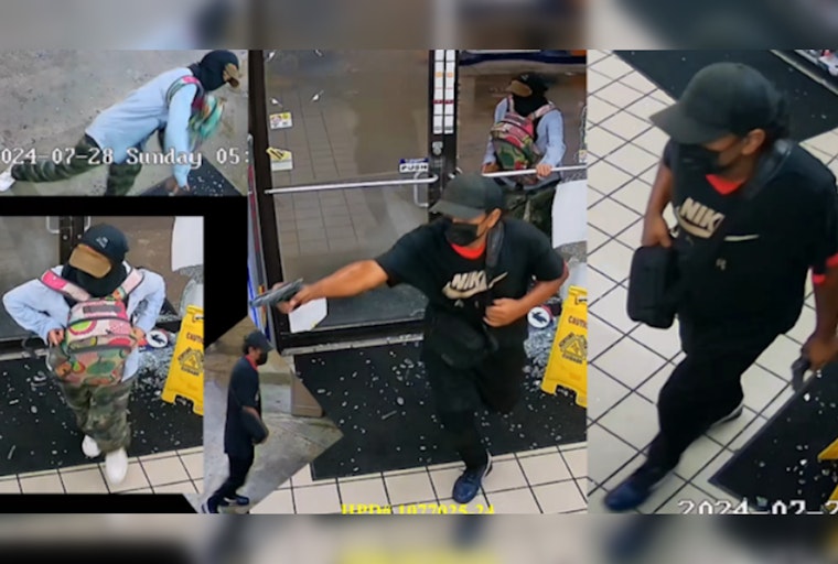 Houston Police Seek Public Help to Identify Armed Robbery Suspects in