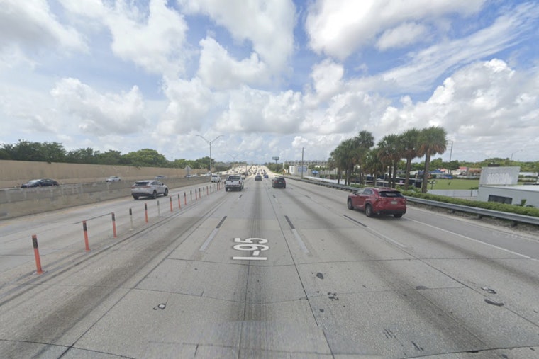 I-95 Southbound Reopens After Multi-Vehicle Crash and Fuel Spillage in