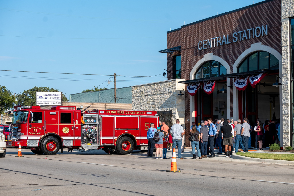 Irving Fire Department Celebrates Grand Opening of Modernized Central