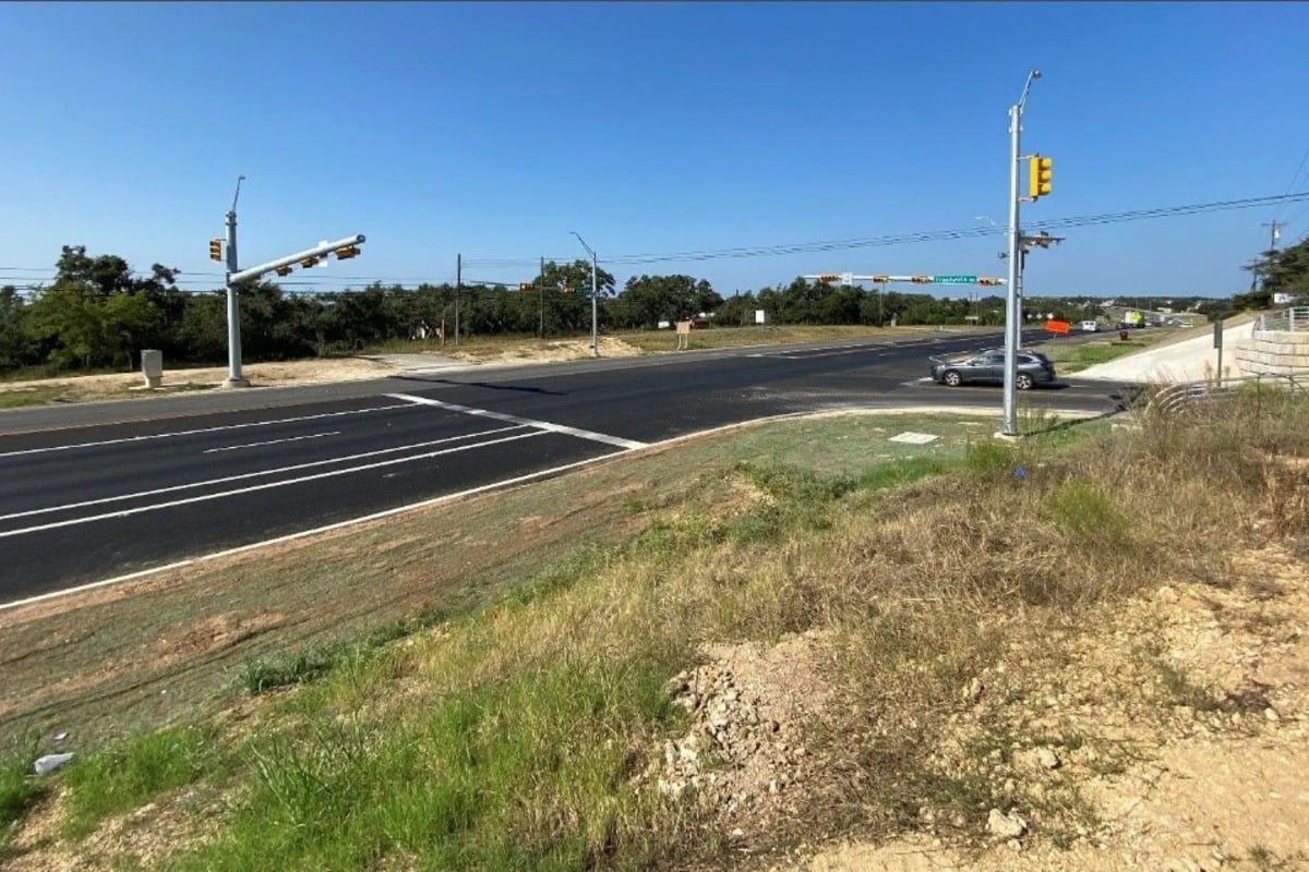 Major Road Safety Project Completed in Hays County, New Traffic