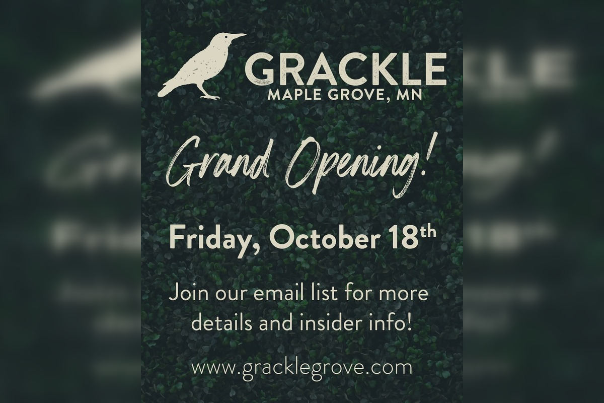 Maple Grove Welcomes New Hotspot as Grackle Set to Open Its Doors on