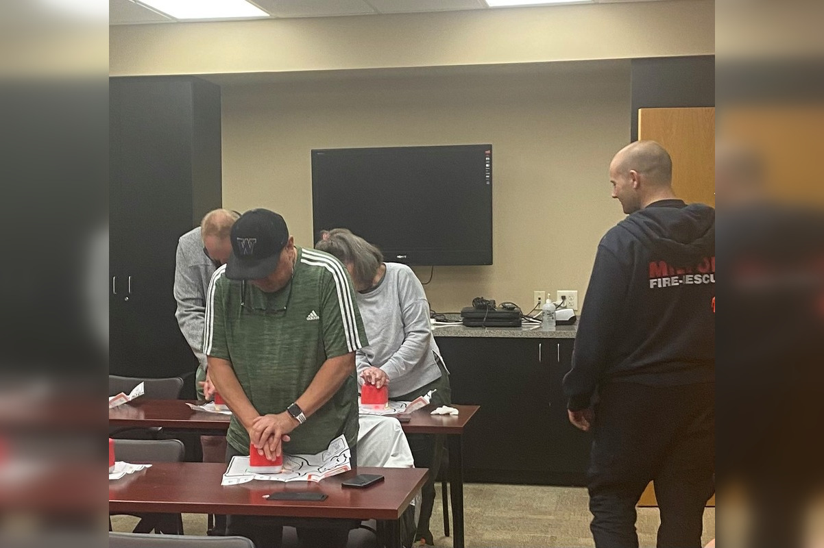Milton Firefighters Expand Lifesaving CPR and AED Class Capacity Due
